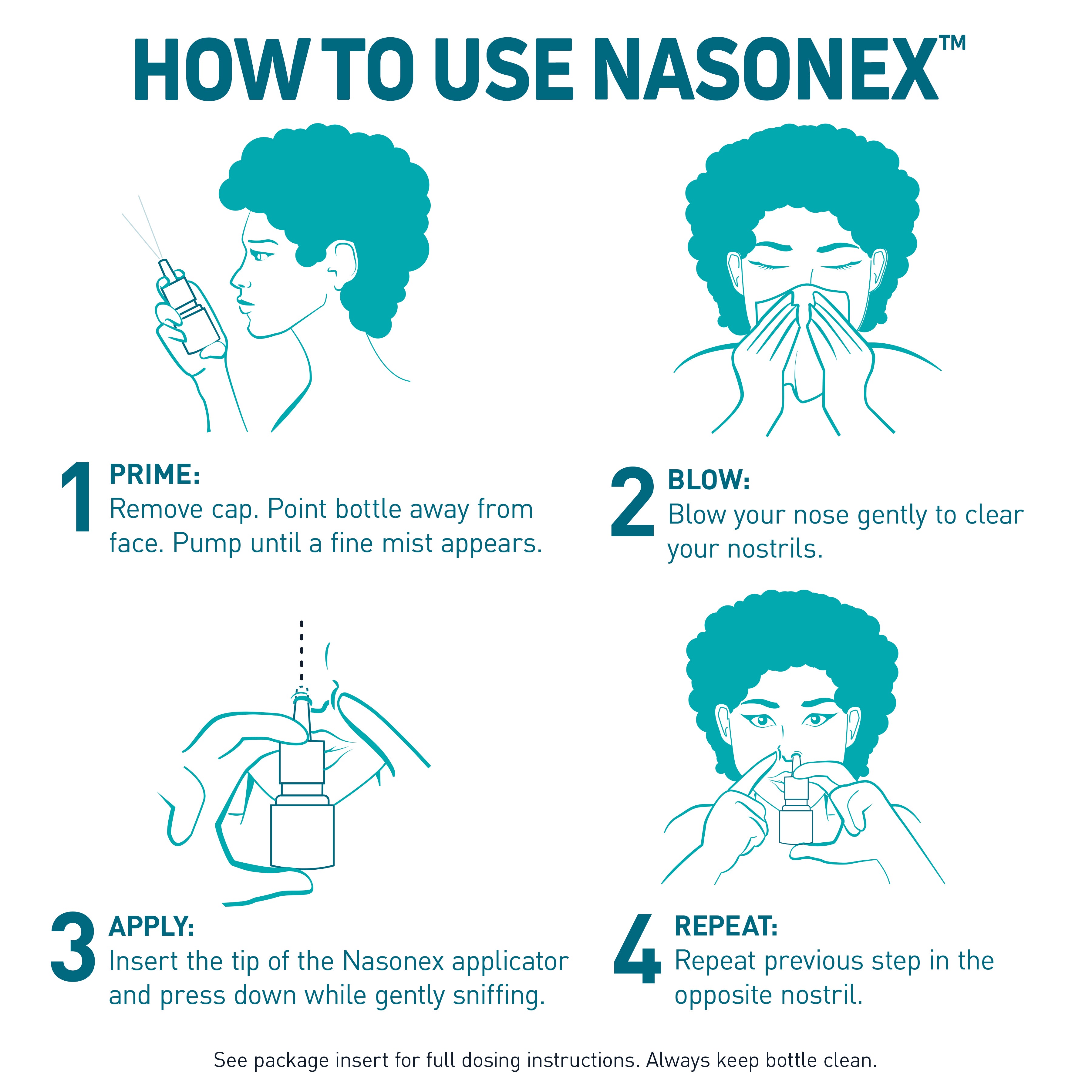 Nasonex 24HR Allergy Relief Nasal Spray, Non-Drowsy Allergy Medicine